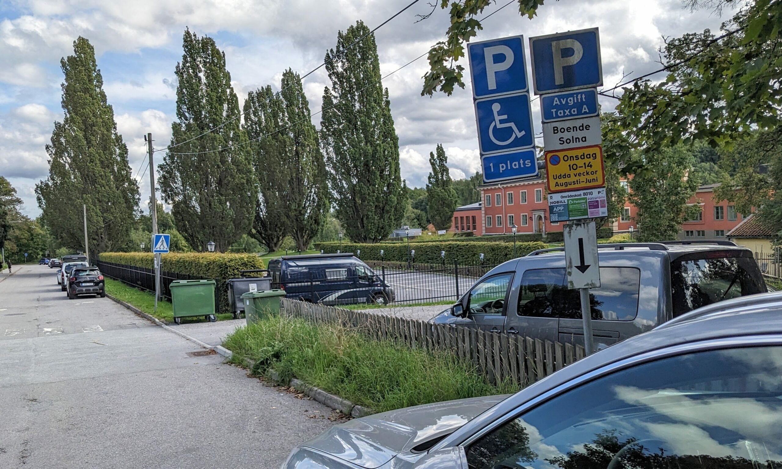 Nya regler och taxor för parkering i Solna